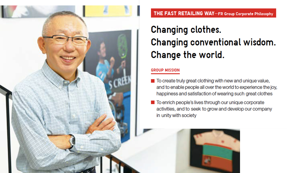 Interview with the CEO | FAST RETAILING CO., LTD.